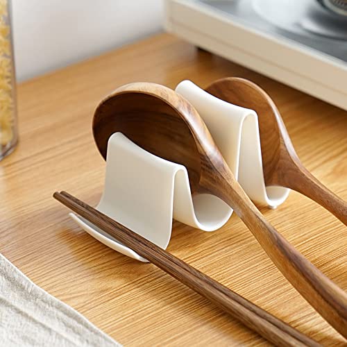 1 Piece Plastic Wavy-Shape Pot Lid Holder Stand Cooking Tools Storage Racks for Kitchen Cupboard Organizer Rack Holder (White)