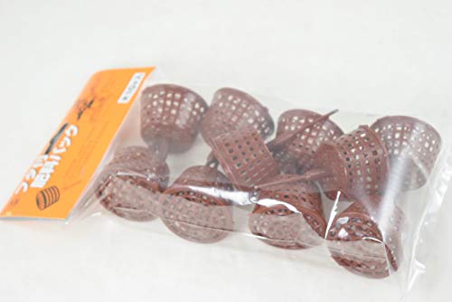 10 Japanese Fertilizer Basket Box w/Cover for Bonsai, Orchid, Garden Plant 1.75"
