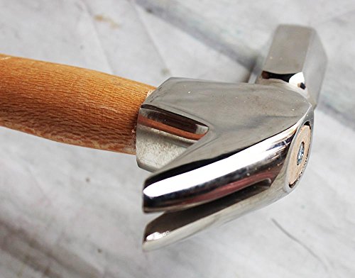 12oz Professional Horse Shoe Hoof Farrier Octagon Nail Driving Hammer 984104