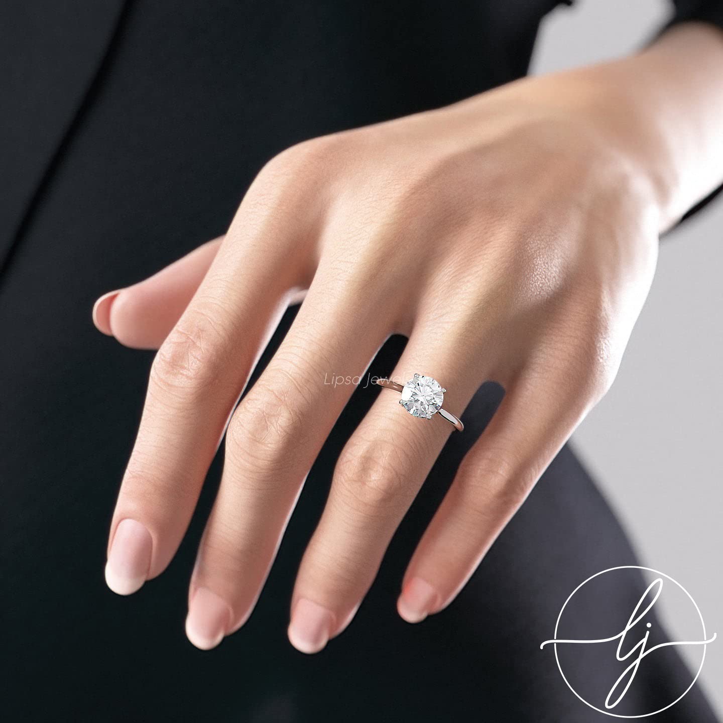 1.00Ct Brilliant Round Cut Solitaire Hidden Halo Flawless Ideal Genuine Cubic Zirconia Engagement Promise Statement Anniversary Bridal Wedding Accent Designer Ring Solid 4-Prong-Setting Wedding Ring 14K Solid Gold Promise Engagement Ring (14K White Gold,
