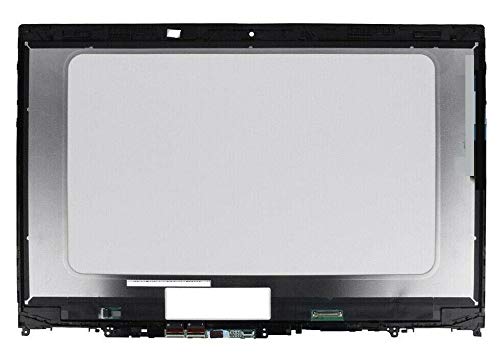 15.6" FHD (1920x1080) LCD Screen Display + Touch Digitizer + Bezel Frame Assembly FRU: 5D10N46974 for Lenovo Ideapad Flex 5-15 1570 80XB 81CA / Yoga 520-15 FHD