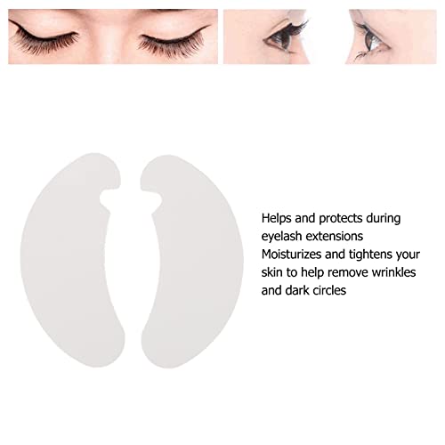 100Pcs Under Eye Pads, U Shaped Eyelash Extension Eye Pads Patches Tools Eye Gel Pads Patches Kit for Makeup Beauty Salon