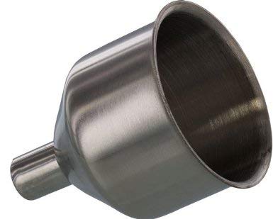1-1/2" Stainless Steel Funnel, Useful for Flasks with 3/8" Spout