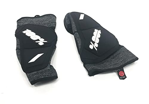 1 Unisex-Adult Ridecamp Knee Guard, Grey Heather/Black, S