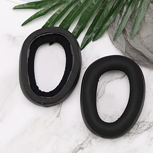1 Pair Ear Pads Compatible with Sennheiser GSP 600 GSP 670 GSP 500 GSP 550 Headphones Comfort Leather Ear Cushions Headset Repair Parts Black