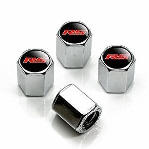 1 set (4pcs cap cover) Continents America Design Car Model Camaro RS Logo Tire Stem Valve Caps