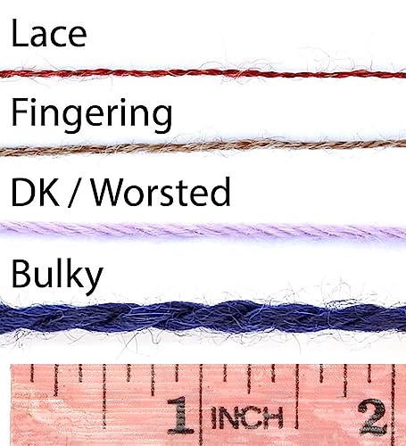 100% Alpaca Yarn Wool Set of 3 Skeins DK Worsted Weight - Heavenly Soft and Perfect for Knitting and Crocheting (Azure Blue, DK/Worsted)