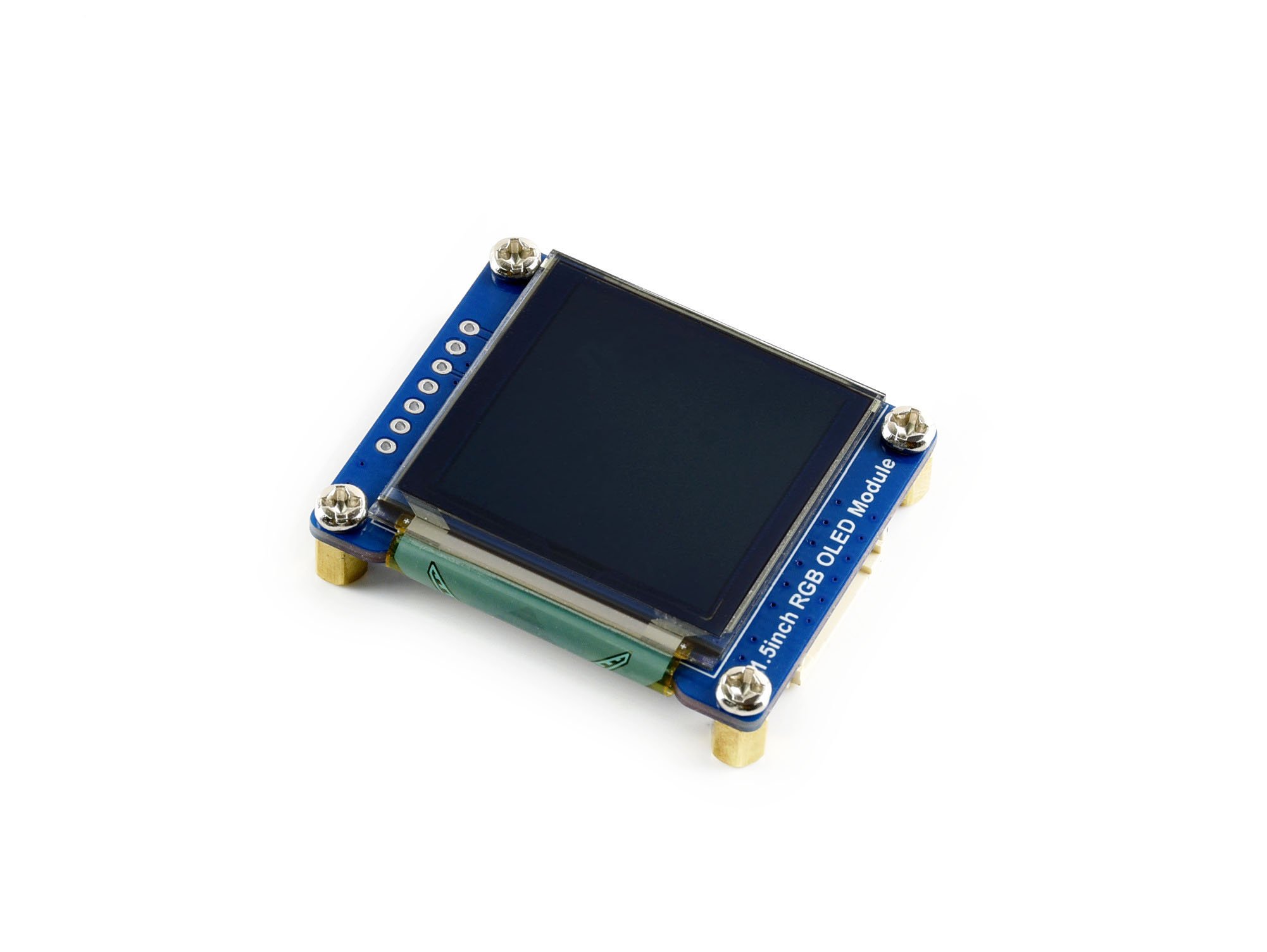 1.5inch RGB OLED Display Module 128x128 16-bit High Color SPI Interface SSD1351 Driver for Raspberry Pi/Jetson Nano Examples Provided