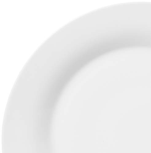 10 Strawberry Street Simply Round 45 Piece Dinnerware Set, White