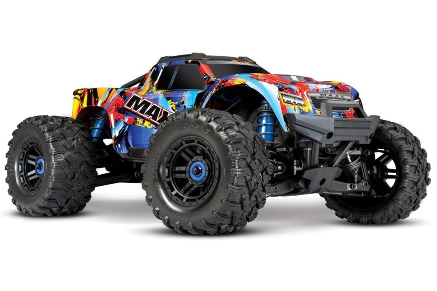 1/10 Maxx RTR Monster Truck, TQi 2.4Hgz, VXL4s ESC, Rock 'N Roll