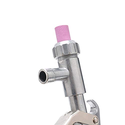 10 Pcs Ceramic Sandblaster Nozzle,Air Siphon Sand Blasting Gun Sandblasting Parts Ceramic Nozzle(6mm)