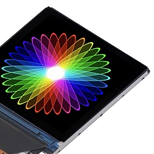 1.3in TFT Color Screen, 2PCS IPS Display Screen Low Consumption for DIY Electronic Device