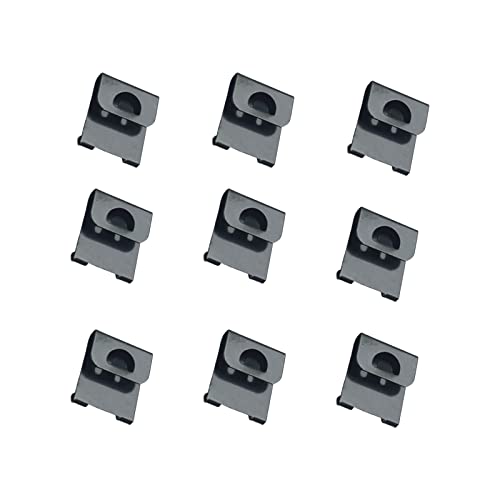 100 Pack Photo Frame Hanging Clip S Hook Back Plate Photo Wall Hanger Stencil Plate Hook Sturdy Serrated Clip ，for Frames and Paintings