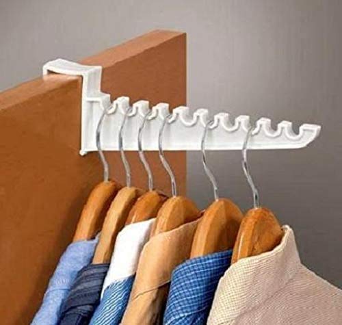 2 Pack Over Door Hook- 9" - for Laundry - Suits - Coats - Dresses - Space Saver - Keep Yourself Organized
