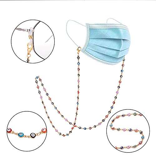 1 Pieces Eyeglass Chain Sunglasses Eyewear Strap Mask Chain Holder for Women Reading Glasses Chain Retainer