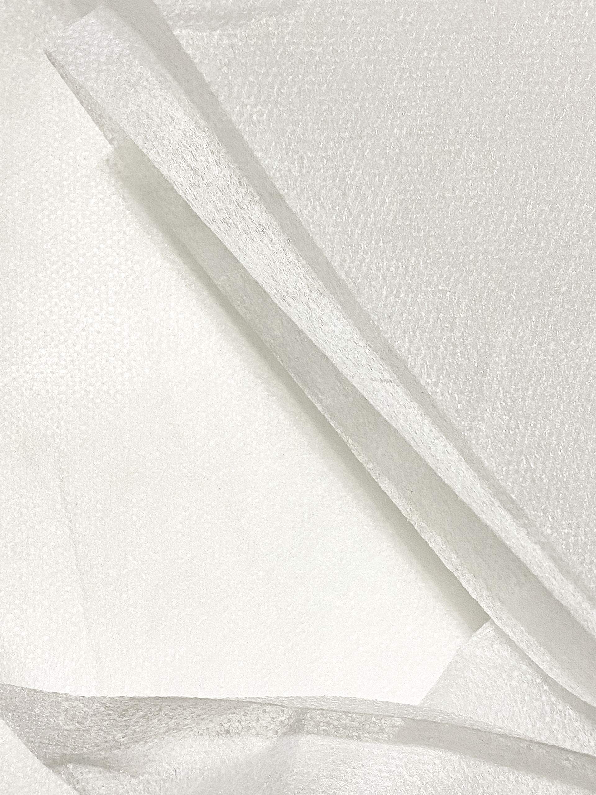 1 Yard X 60" Iron-on Medium Weight Fusing interfacing, Non Woven Fabric, White Fusible, Fuse, Iron on, Non Woven Fuse interface by SimpleStore