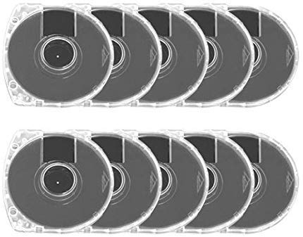 10 x Replacement UMD Game Disc Storage Case Crystal Clear Case Shell for PSP 1000 2000 3000