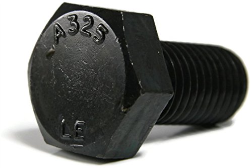 1"-8 x 2 1/4" - A325 ASTM Heavy Hex Steel Structural Bolts, Type 1, Fully Threaded, Plain (Quantity: 260)