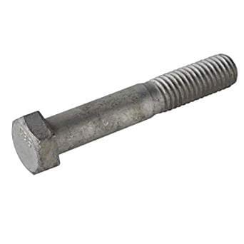1/2 x 14 Hex Machine Bolt A307 Grade A Steel (Quantity: 5) Hot Dipped Galvanized Steel, Coarse Thread, 6" Thread, 1/2-13 x 14