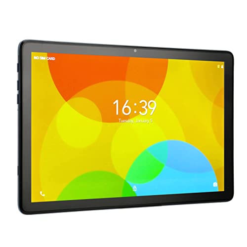 10.1 Inch HD Tablet, 4G LTE Tablet 2.4G 5G WiFi Dual Camera US Plug 100β240V Octa Core for Home (Blue)