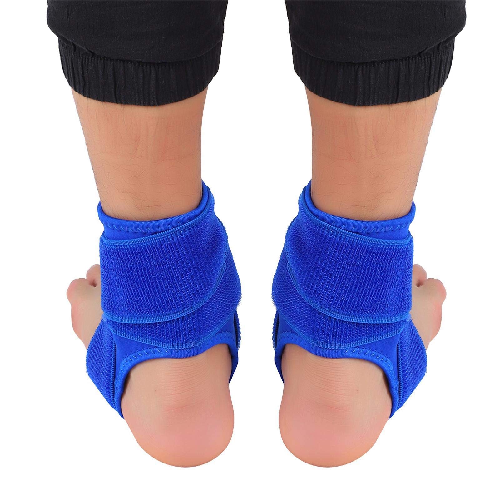 1 Pair Ankle Brace, Adjustable Elastic Ankle Support Protective Wrap Stabilizer for Sport, Sprains, Plantar Fasciitis, Tendonitis, Active Ankle Stability, Prevent Re-Injury