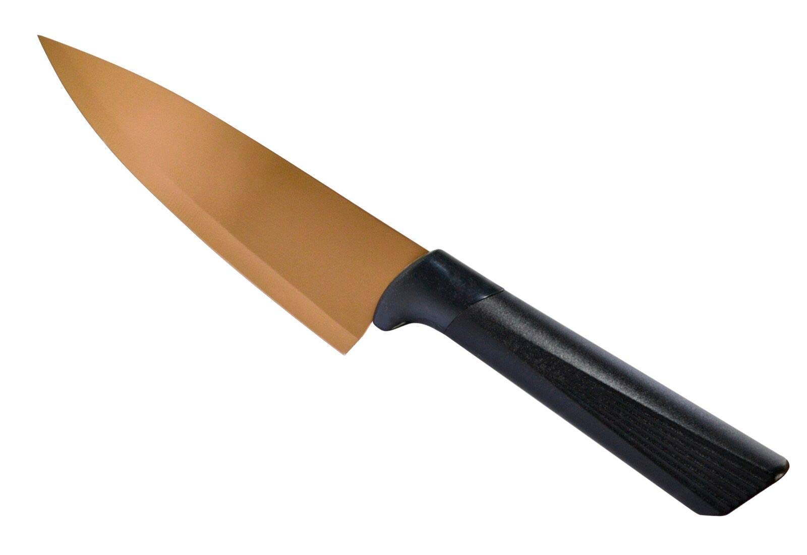 3 pc Copper Coated Knife Set