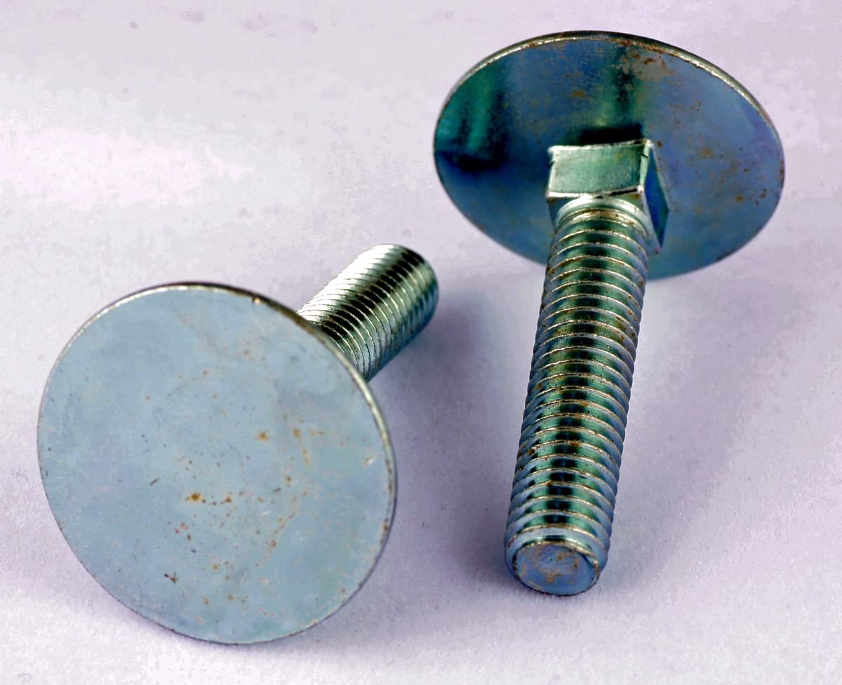 1/4-20 x 2-1/2 Elevator Bolts Zinc 100 Pack