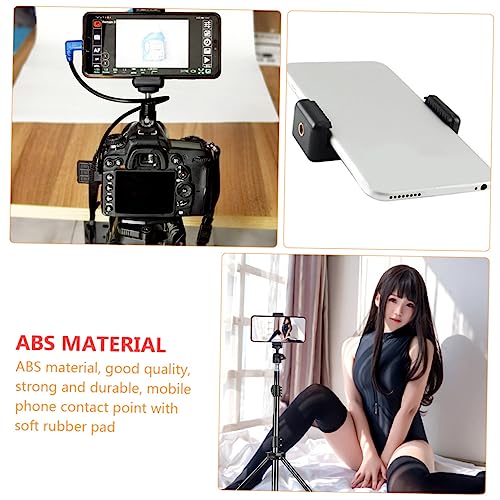 1 Set 10Pcs Accessories Phone Holder Kick Stand for Phone Cellphone Stand Mobile Holder Phone Mount Tripod Phone Rack for Tripod Phone Tripod Adapter eva Lens Intelligent Abaodam