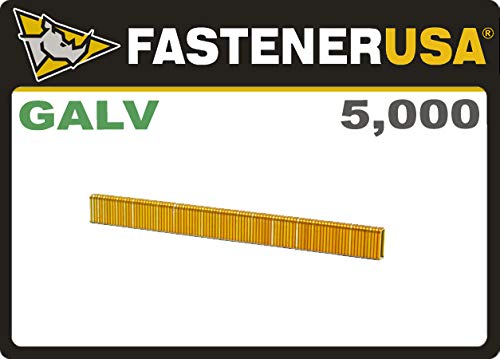 1/2" Leg x 1/4" Crown 18GA GALV L08 Staples 5,000ct | L08