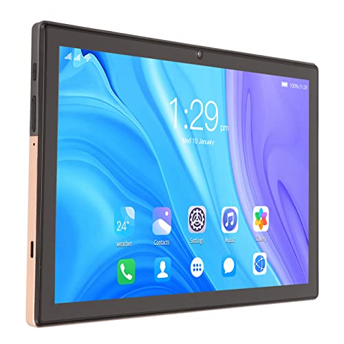 10 Inch 11Tablet, 6GB RAM, 128GB ROM, Support TF Card 128GB, Octa Core Processor, 1920x1200 HD IPS Screen, 8 Front + 20 MP Rear Camera, WiFi, Tablet PC(Gold)