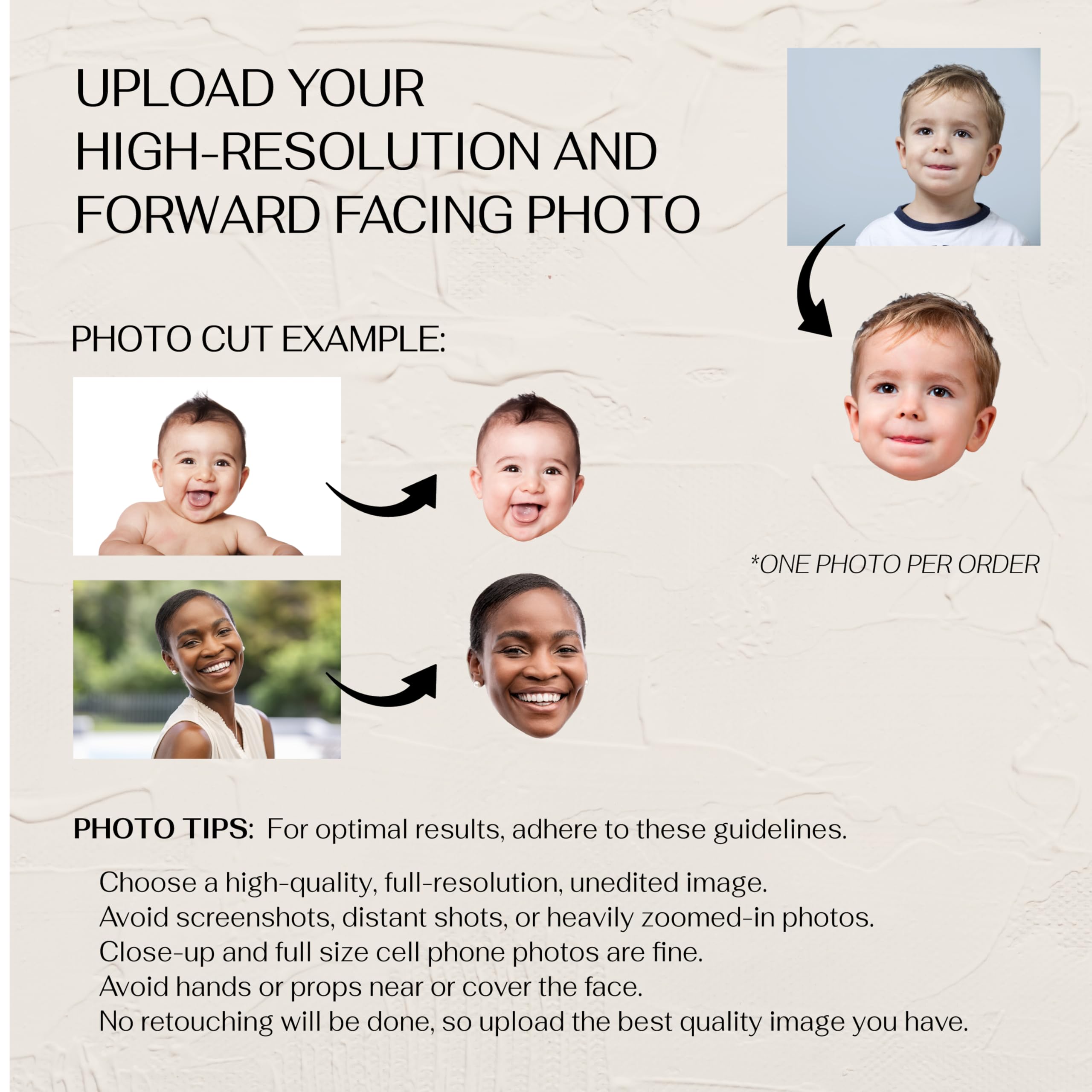 1 Pc, Custom Big Head with Your Photo | Fun Face Cardboard Cutout, Big Heads on Stick, Life Size face on a Stick | Upload Your Own Photo, Custom Cutout Big Face Stick