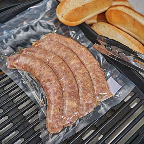 1,000 Pack Clear 10" x 12", 3 mil Vacuum Chamber Bags Great for Food Vac Storage