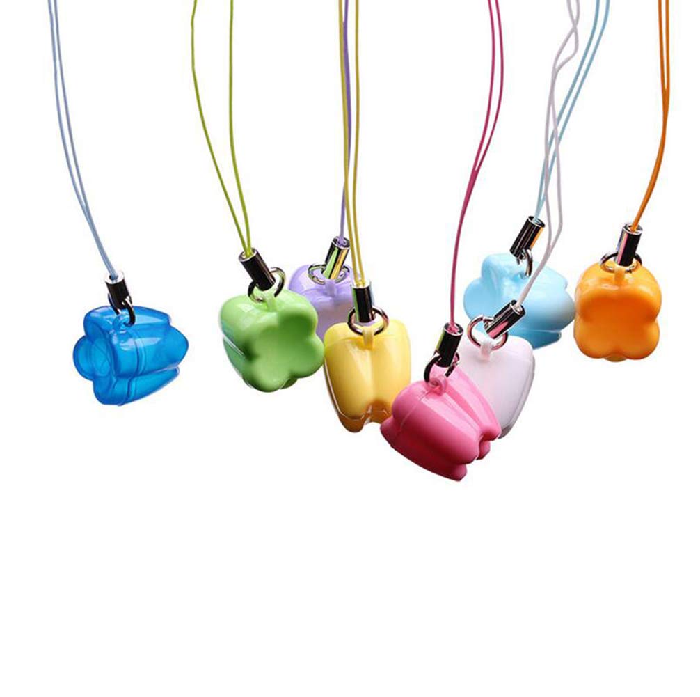 10 Pcs Plastic Baby Tooth Keepsake Box Teeth Storage Case Holders Portable Tooth Container for kids (Color Random)