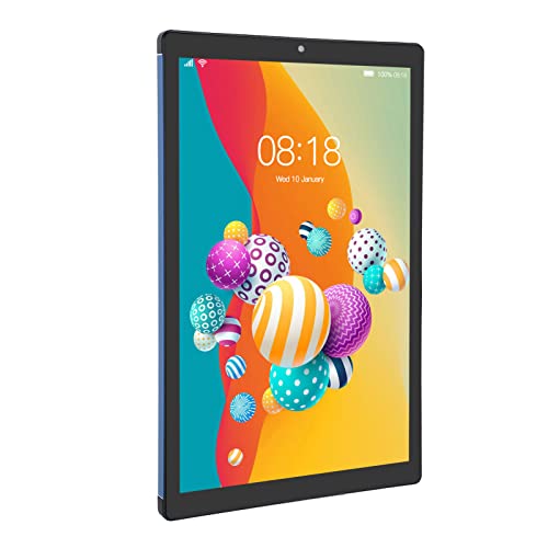 10.1 Inch Tablet, Dual Band 2.4G 5G WiFi, 10 Core CPU, 6GB 128GB, 1960x1080 IPS, Dual Sim Card Slot, Battery 8800mAh, BT5.0, GPS, Front 2MP Rear 5MP, Type C MT6592