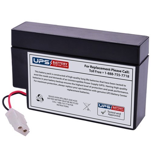 12V 0.8Ah WL - Sentry PM1208 Replacement Battery by UPSBatteryCenter