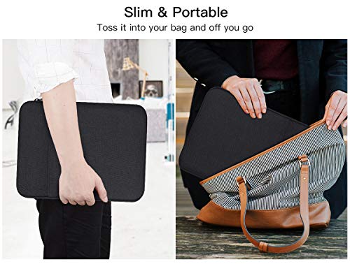 10 Inch Waterproof Tablet Sleeve Case for iPad Pro 11 10.5 10.2 9.7 Inch/Samsung Galaxy Tab 10.1, Tab A8 S5e S6 10.5/Lenovo Tab P11 Plus 10 M10 P10 10.1, Fits All Android Tablet 9-10.5" Sleeve Bag