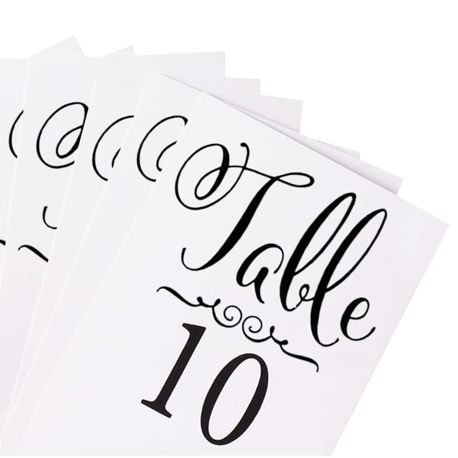 1 to 20 Table Numbers with Holders Base for Wedding Banquet Party Table Home Birthday DecorationPlace Card Holders