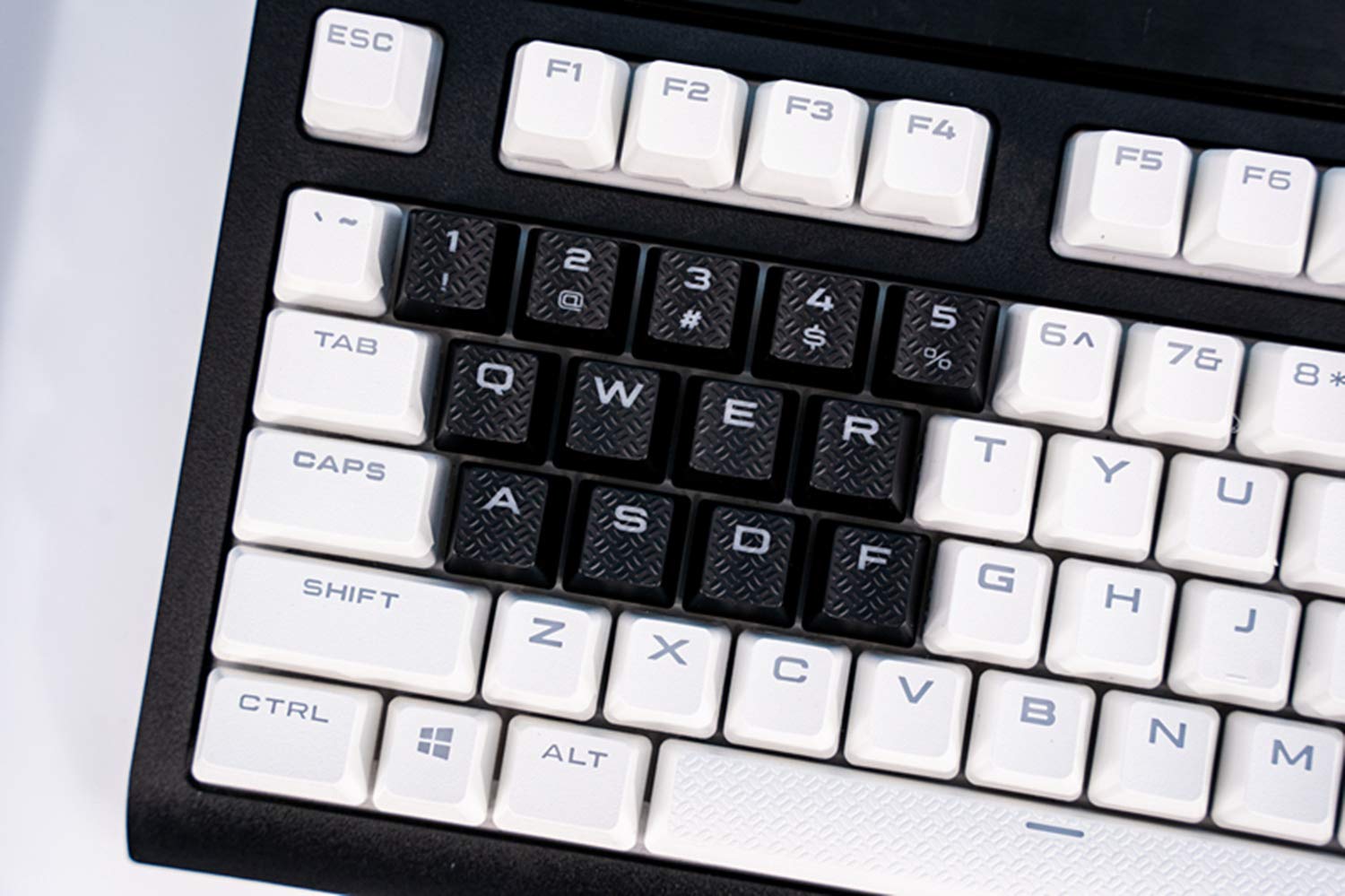 13 Keys Non-Slip Backlit keycaps Gaming Performance FPS MOBA Key Caps OEM Profile for Corsair K70 RGB K95 K65 K68 K63 K100 Mechanical Gaming Keyboards DIY Replace (Black)
