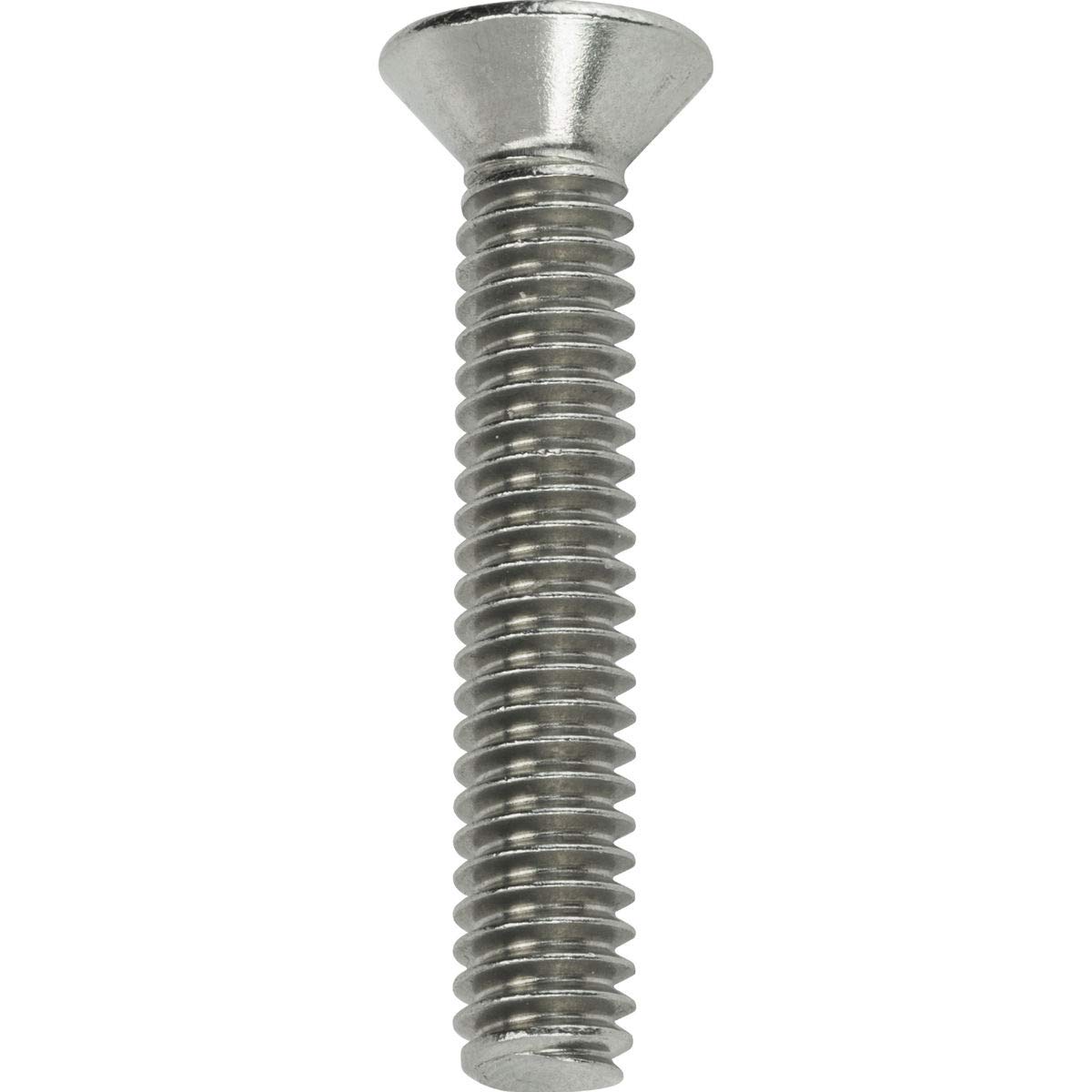 1/4-20 x 1 Flat Head Machine Screws Phillips Drive Stainless Steel Qty 50