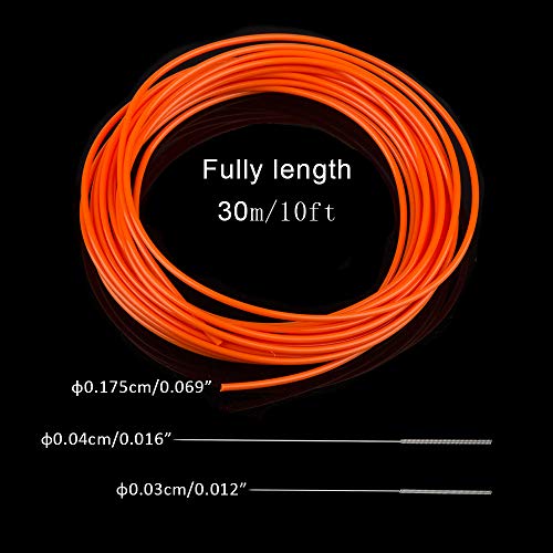 3D Pen/3D Printer Filament,1.75mm PLA Filament with Cleaning Needles, findTop 24 Colors PLA Filament Refills (10 Feet for Each Color) and 3D Pen/Printer Cleaning Needles (10 Pieces)