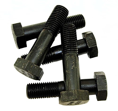1"-8 x 2 1/4" - A325 ASTM Heavy Hex Steel Structural Bolts, Type 1, Fully Threaded, Plain (Quantity: 260)