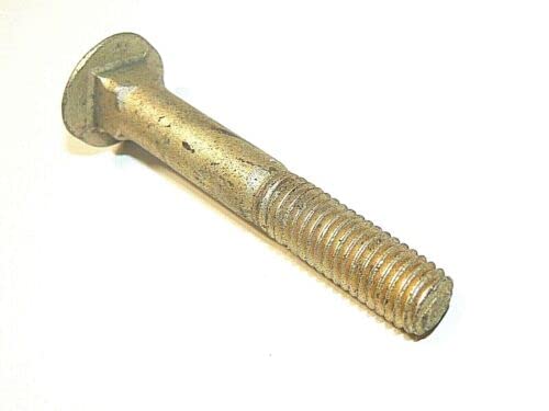1/2"-13 X 3 1/4" Carriage Bolts - Grade-2 - ZINC Yellow - LOT of 25 Pcs. PT HQ