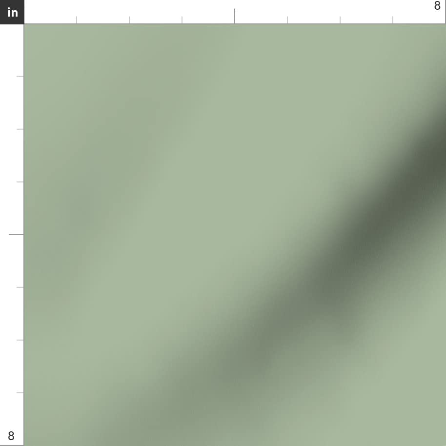 Spoonflower Fabric - Sage Green Solid Farmhouse Woodland Neutral Earth Tone Printed on Petal Signature Cotton Fabric by The Yard - Sewing Quilting Apparel Crafts Decor