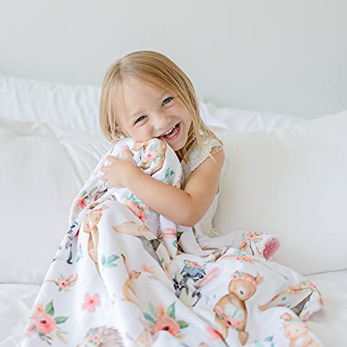 Premium Soft Plush Lightweight Minky Dot Toddler Baby Blanket for Newborn - Soft Baby Blanket