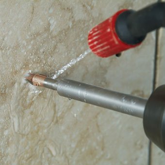 1/4" Armeg PTC Carbide Porcelain Drill Bit