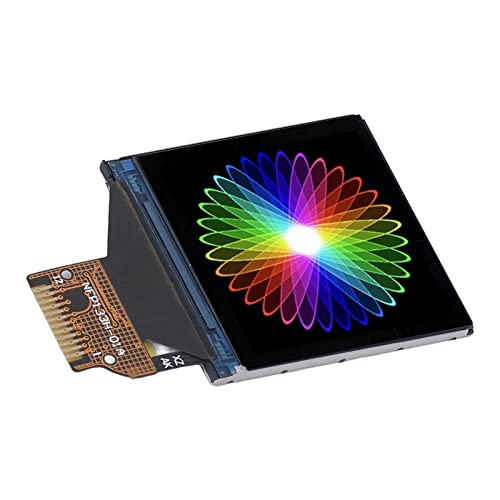 1.3in TFT Color Screen, 2PCS IPS Display Screen Low Consumption for DIY Electronic Device