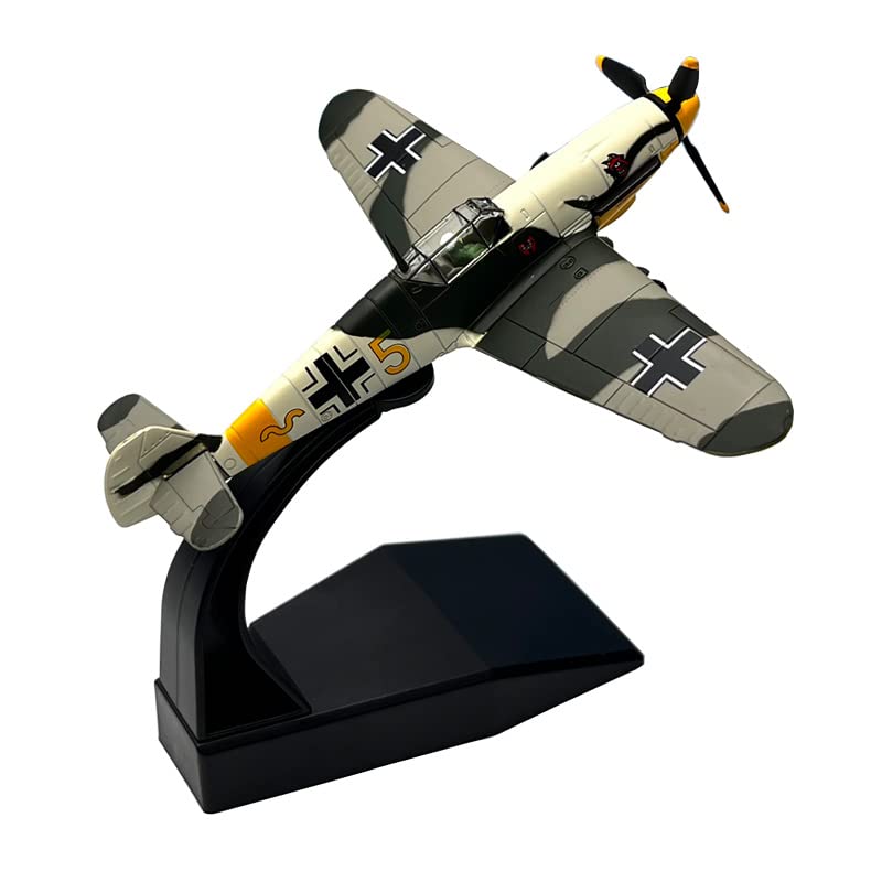 1/72 Scale WWII German Messerschmitt BF109 Metal Fighter Military Model Diecast Plane Model Gift Ornament Collection