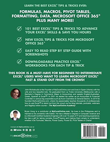 101 Best Excel Tips & Tricks (101 Excel Series)