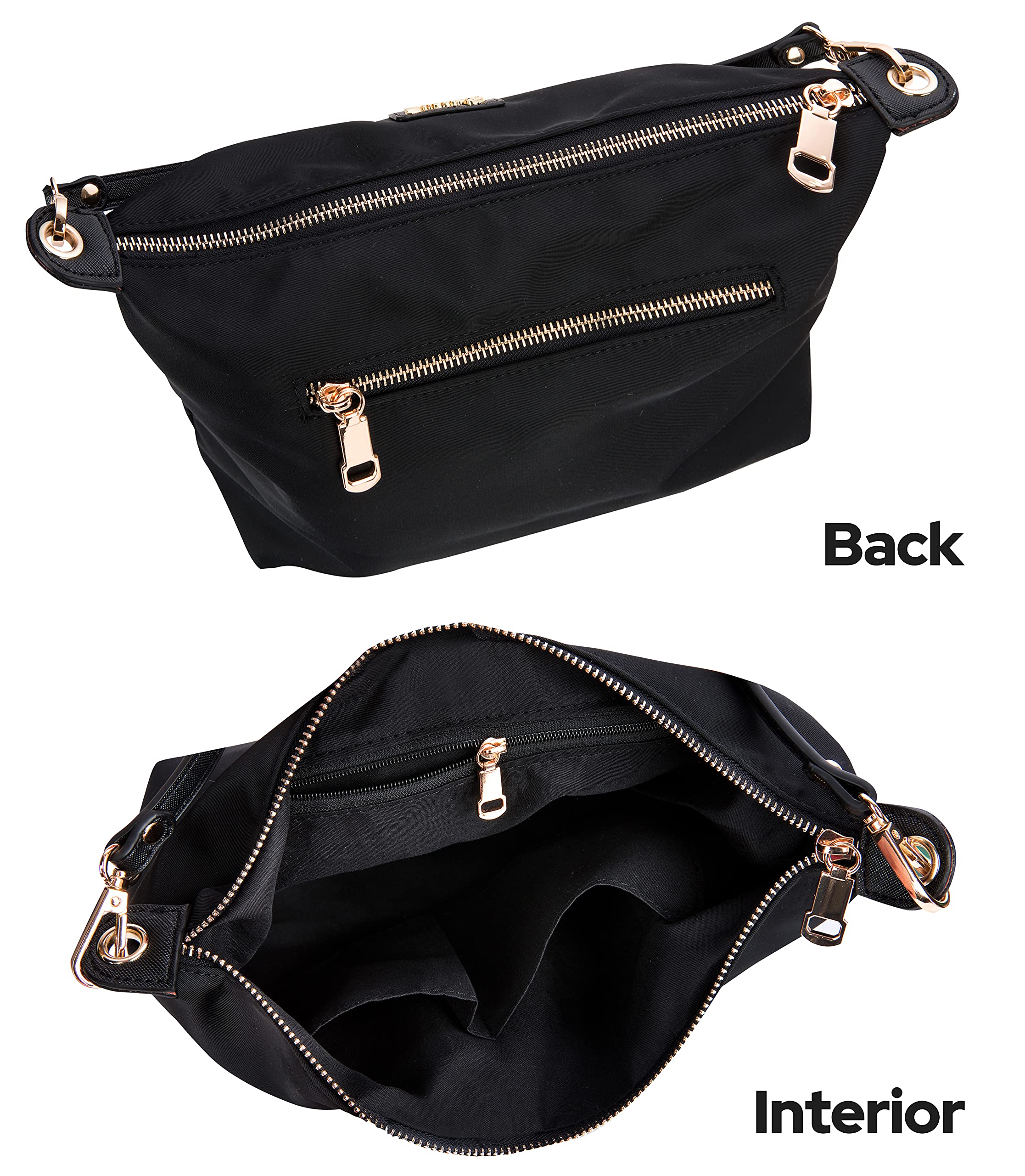 1072 Nylon Crossbody Bags, Light Weight Cute Hobo Mini Shoulder Handbags