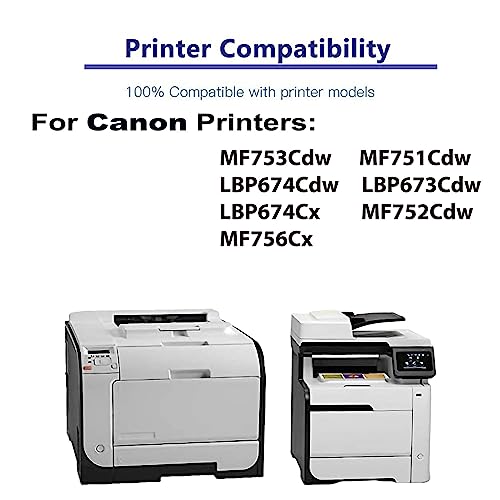 1-Pack (Magenta) Compatible High Yield CRG-069H CRG069H (5096C001) Laser Printer Toner Cartridge Used for Canon MF753Cdw MF751Cdw LBP674Cdw LBP673Cdw LBP674Cx MF752Cdw MF756Cx Printer
